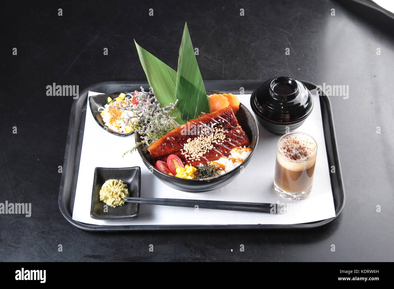 japanese set meal Stock Photo - Alamy