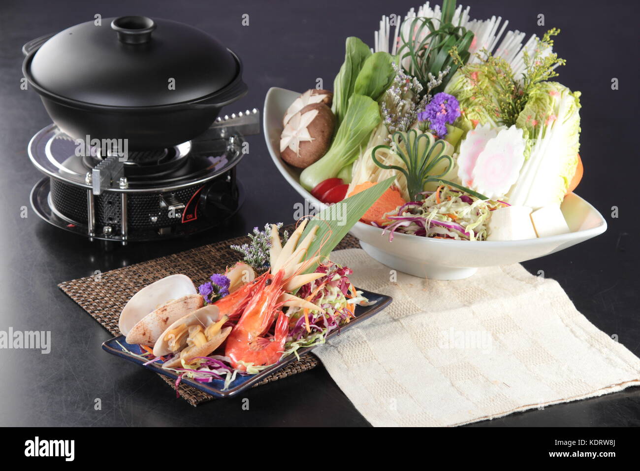 japanese set meal Stock Photo - Alamy