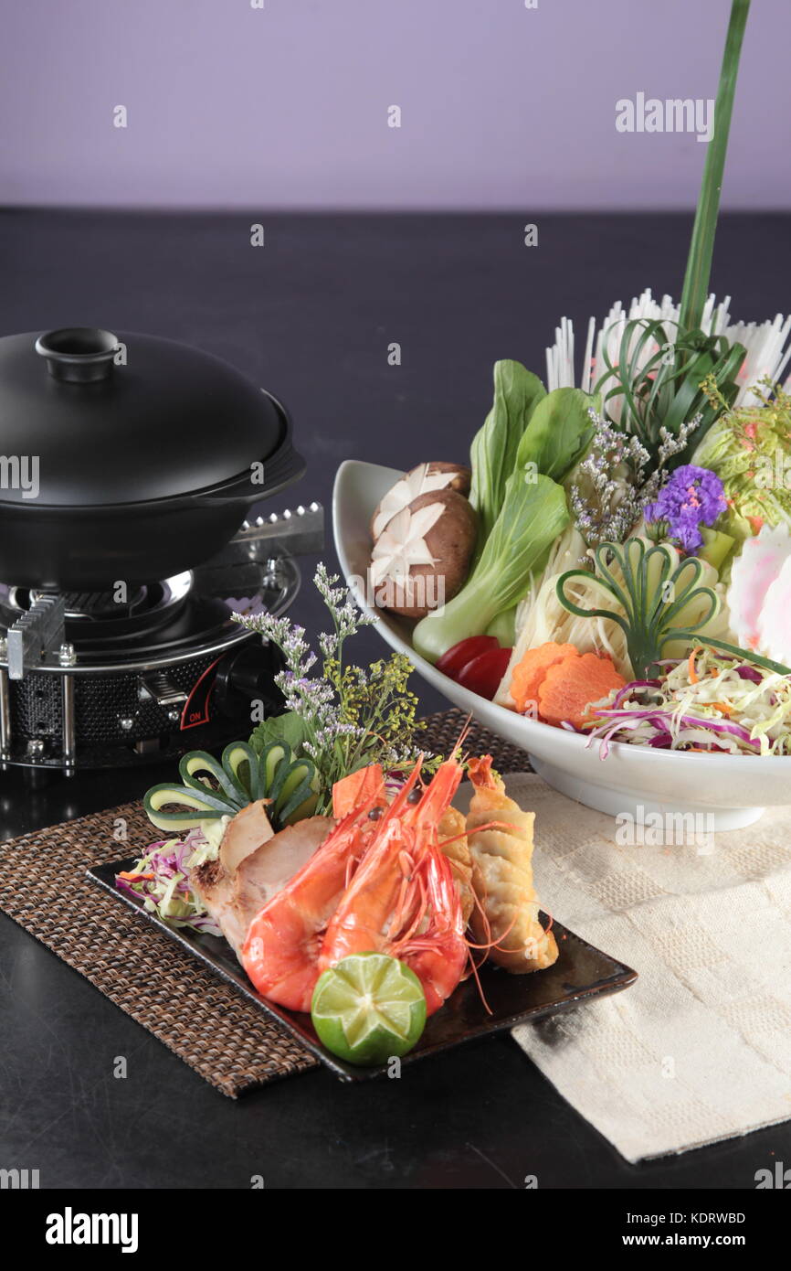 japanese set meal Stock Photo - Alamy
