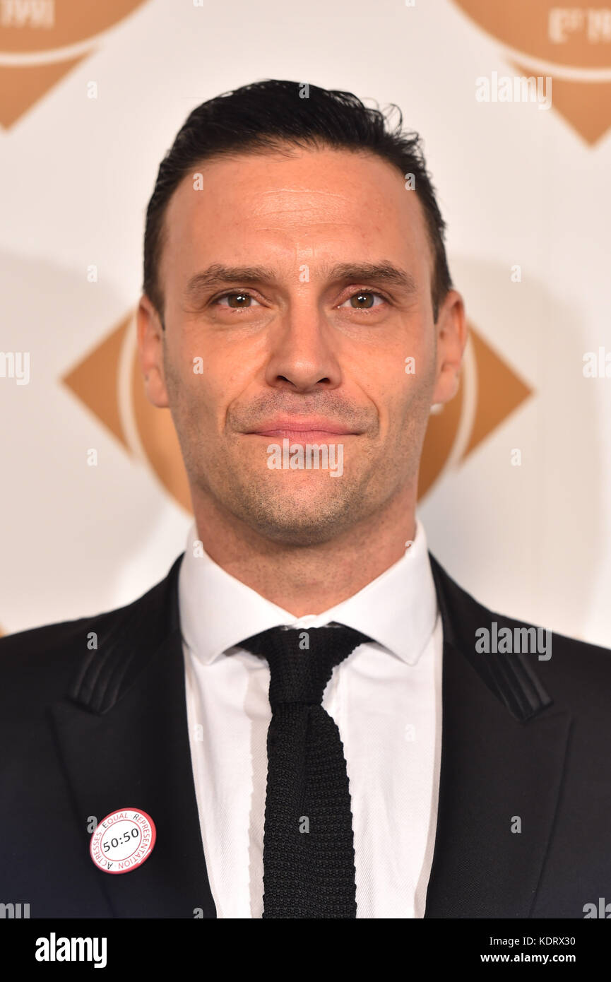 Joseph Millson with the Best Performance in a Play award, at the UK ...