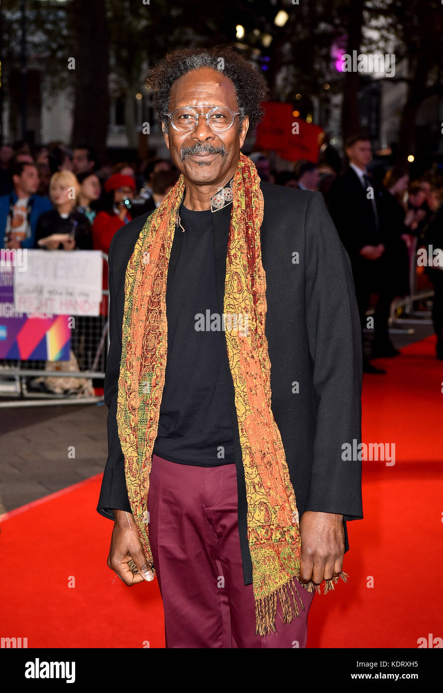 Clarke Peters attending the premiere of Three Billboards Outside Ebbing ...