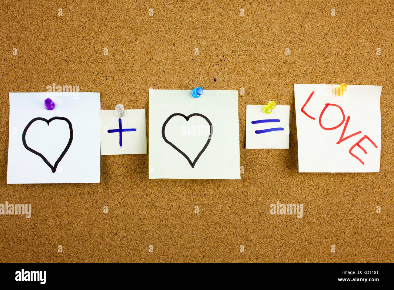 A yellow sticky note post it writing, caption, inscription equation ...