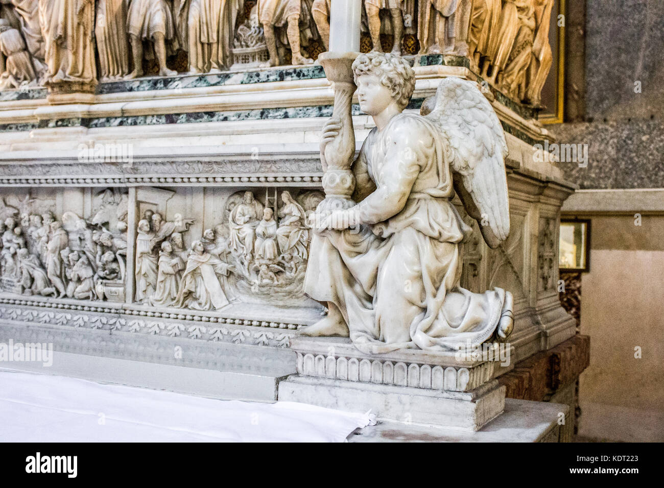 The Ark of Saint Dominic, a Renaissance sarcophagus containing his ...