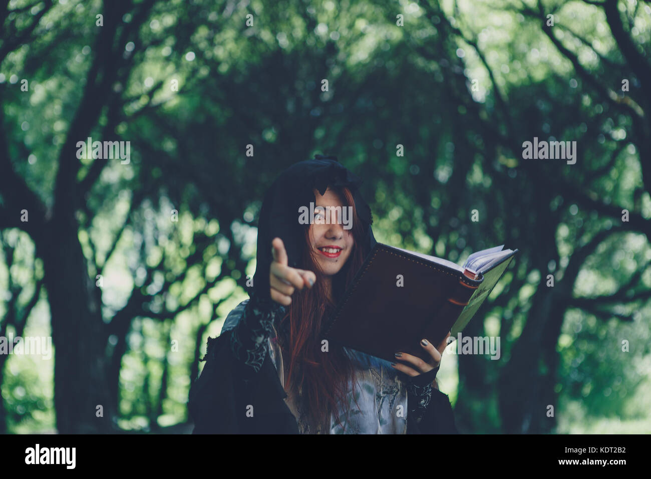 Smiling witch hi-res stock photography and images - Alamy