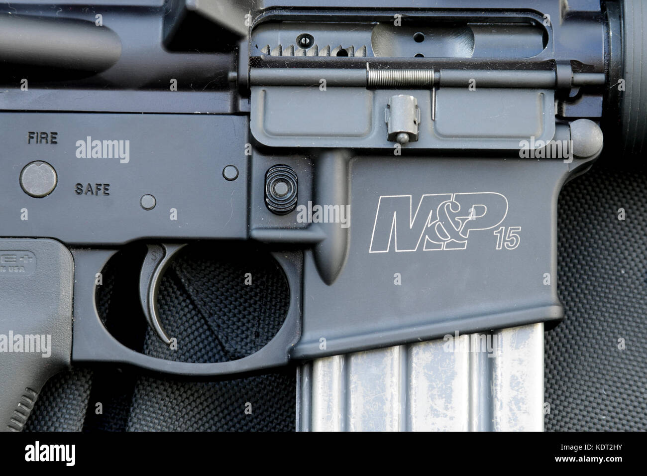 Modern sporting rifle trigger hi-res stock photography and images - Alamy