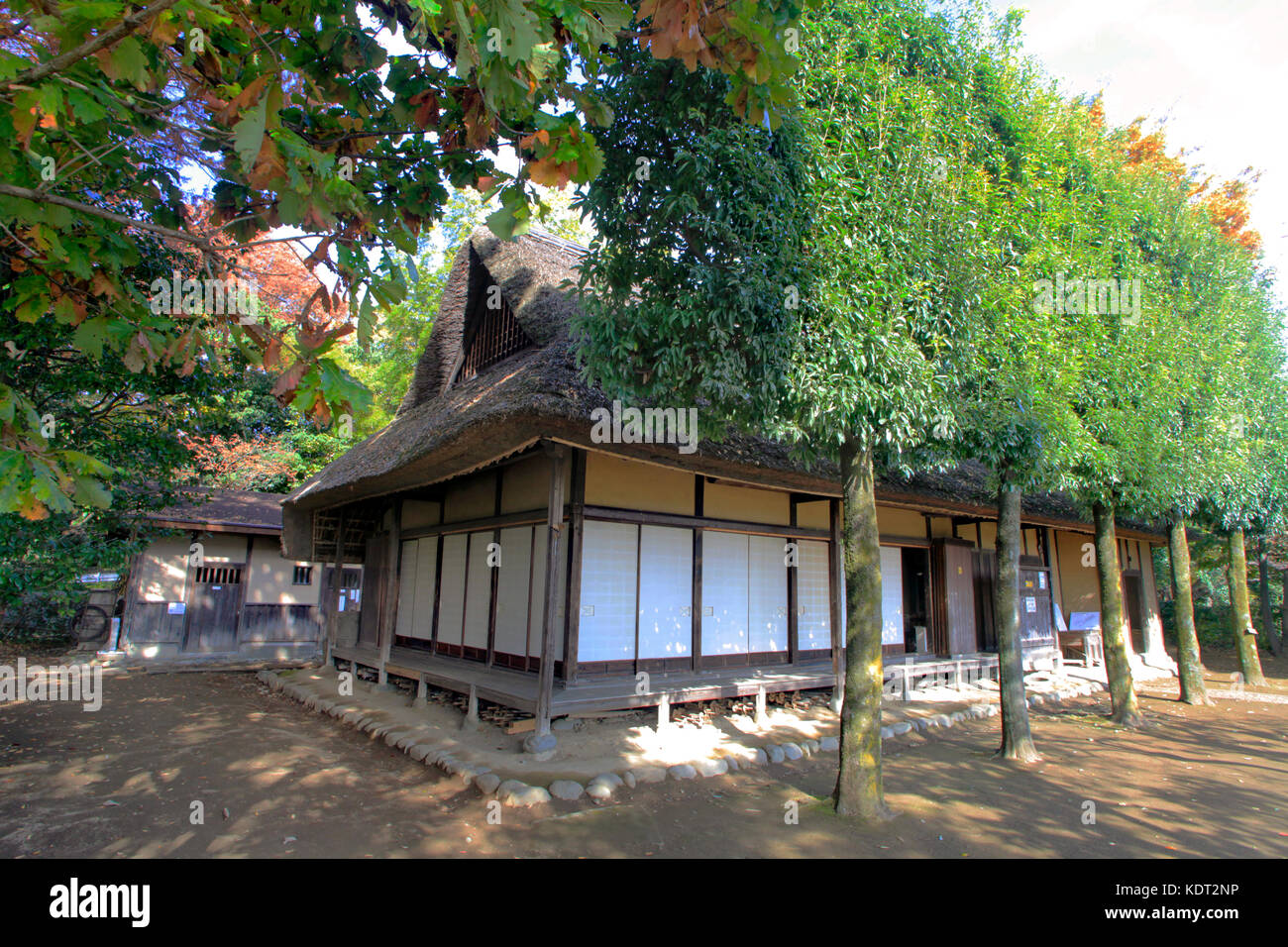 Old Farm House in Kunitachi city Western Tokyo Japan Stock Photo - Alamy