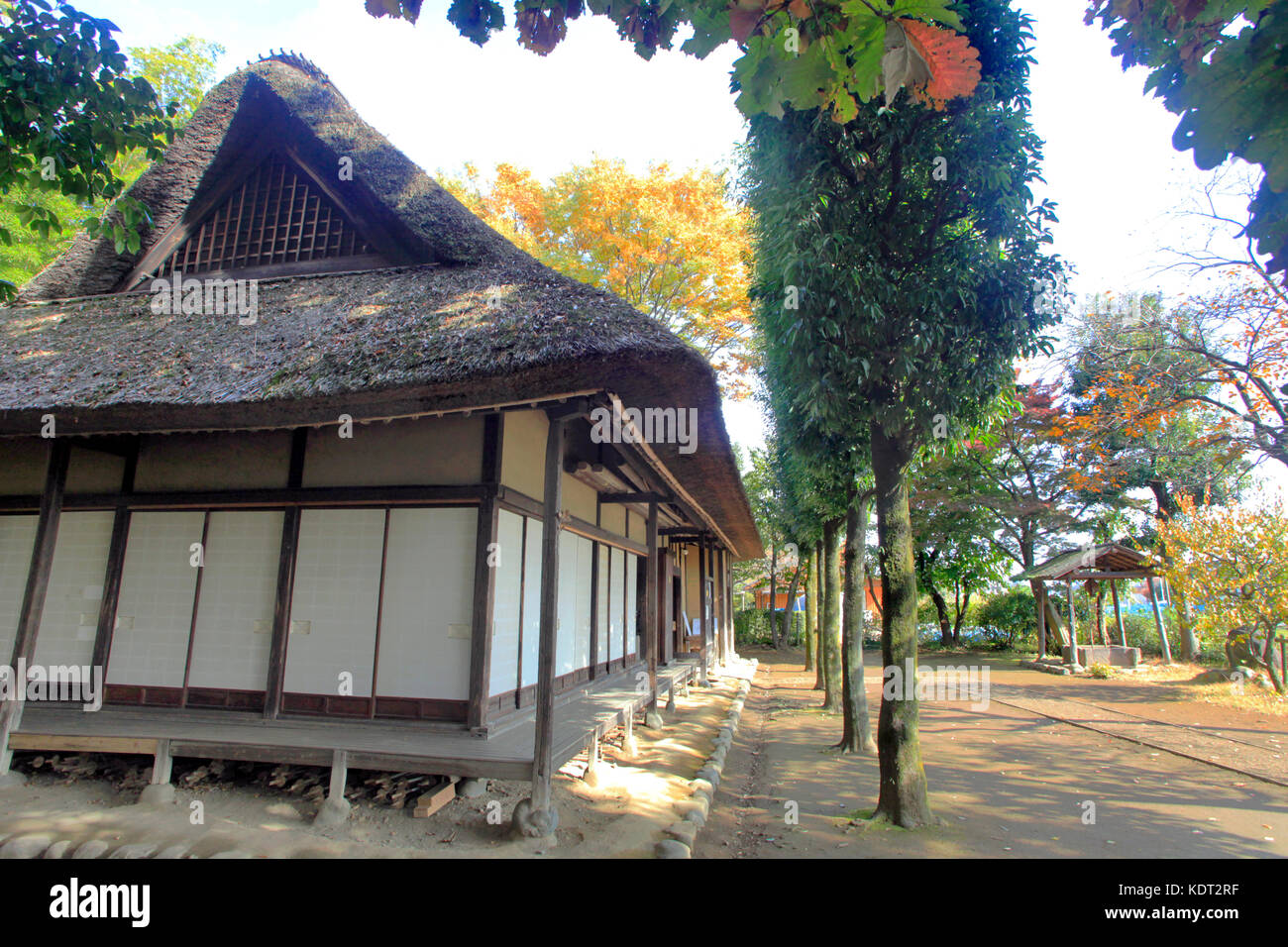 Old Farm House in Kunitachi city Western Tokyo Japan Stock Photo - Alamy