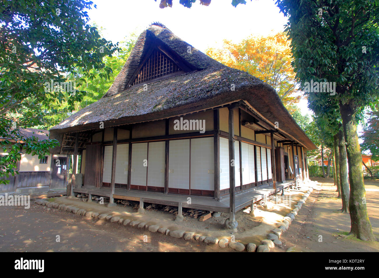 Old Farm House in Kunitachi city Western Tokyo Japan Stock Photo - Alamy