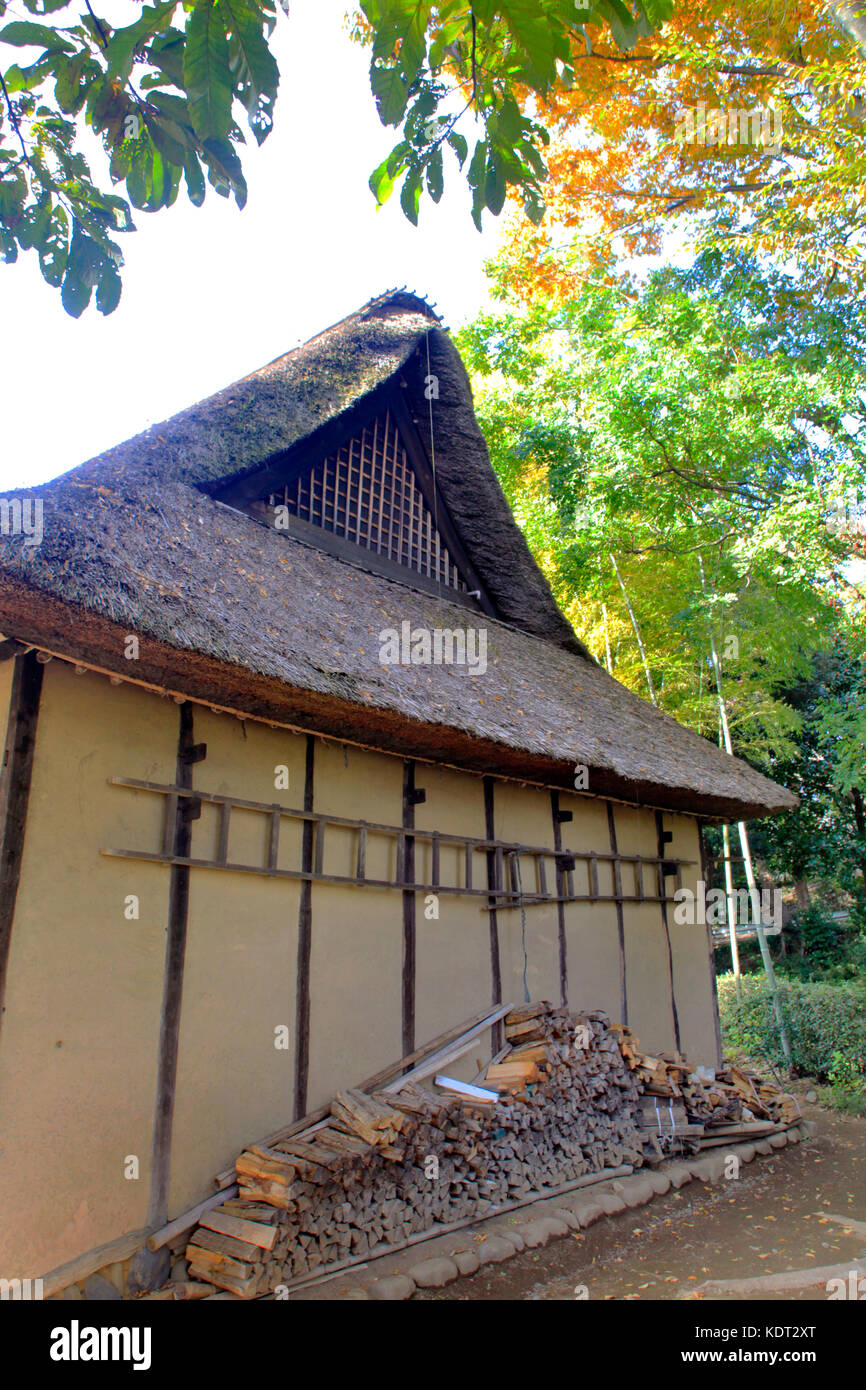 Old Farm House in Kunitachi city Western Tokyo Japan Stock Photo - Alamy