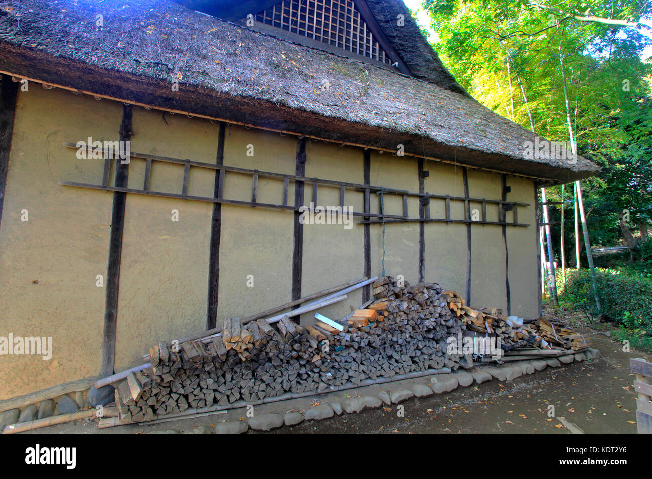 Old Farm House in Kunitachi city Western Tokyo Japan Stock Photo - Alamy