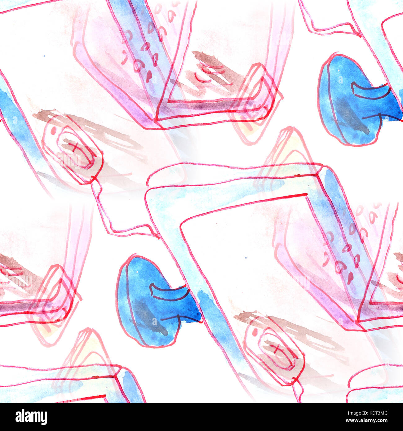 Mural background seamless monitor pattern background texture wal Stock ...