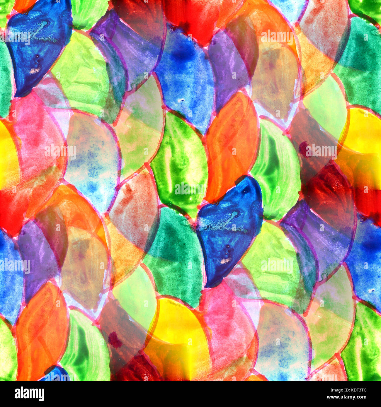 Mural colored circles background background seamless pattern bac Stock ...