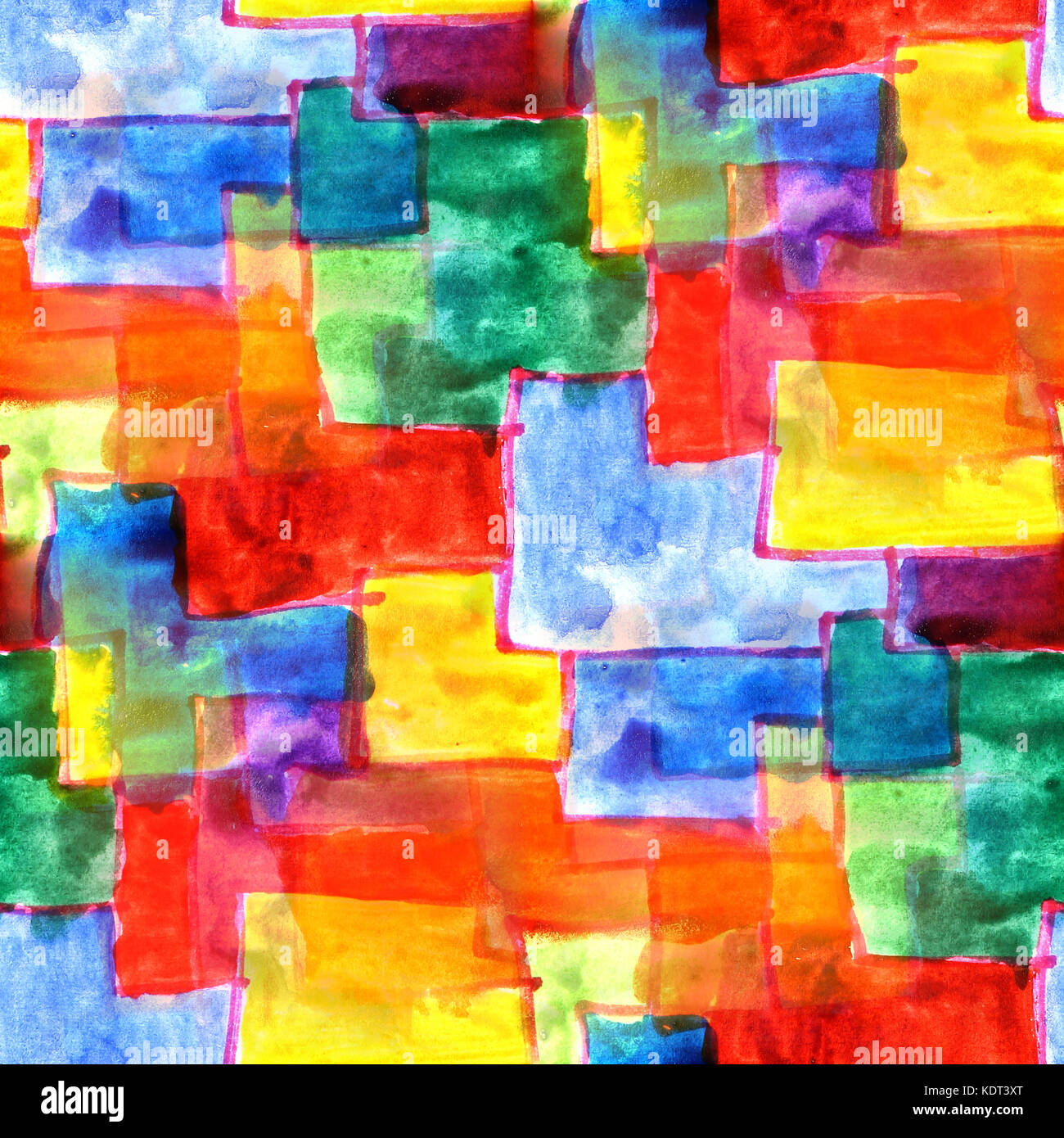 Mural multicolored squares background background seamless pattern ...