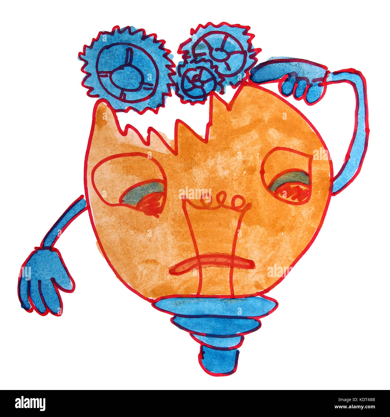 Drawing idea symbol business hi-res stock photography and images - Alamy