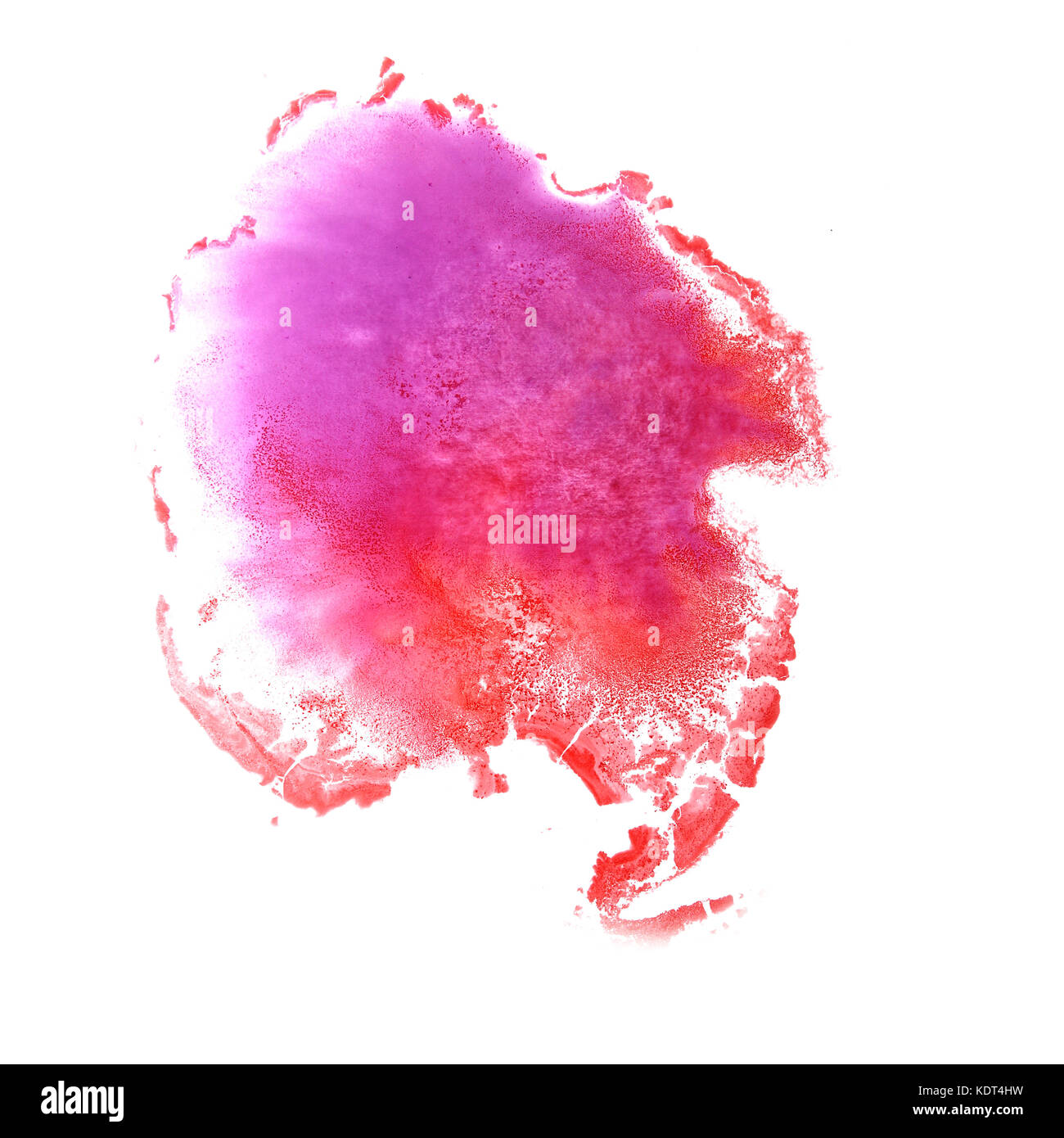 abstract Violet, red drawing stroke ink watercolor brush water color ...