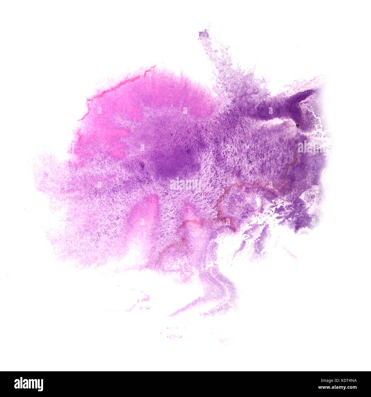 abstract Lilac, pink drawing stroke ink watercolor brush water color ...