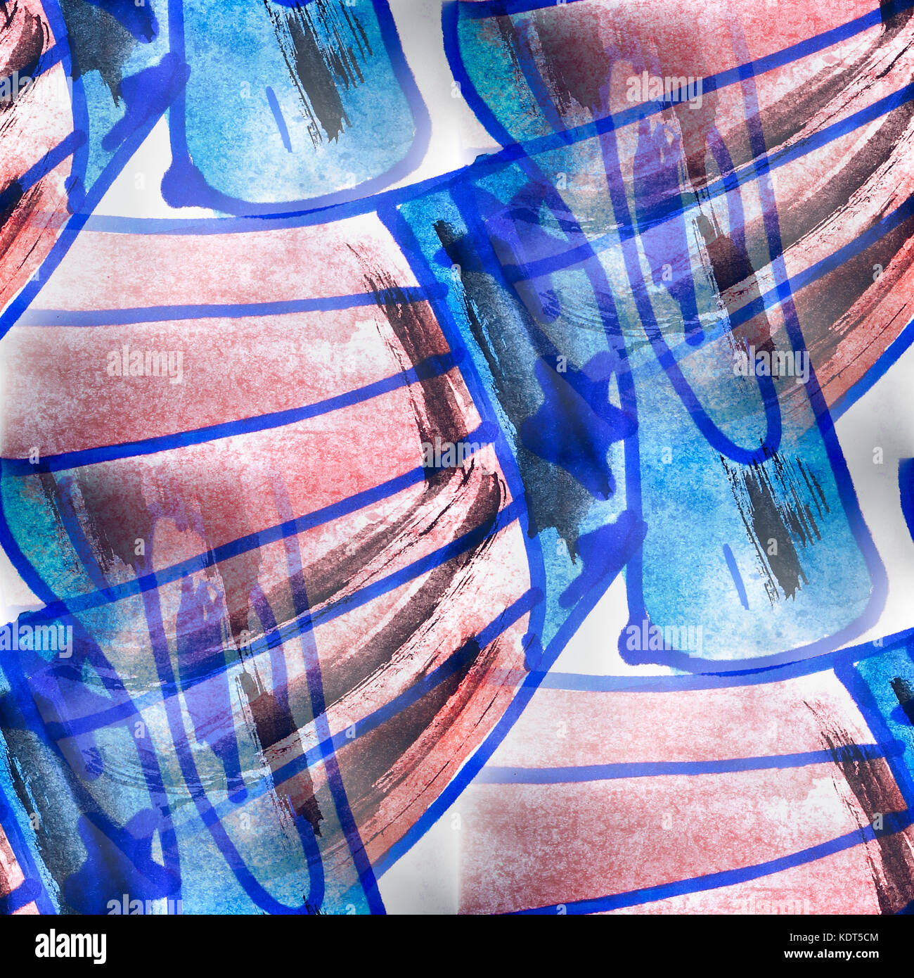 Mural background seamless hat pattern background texture wall Stock ...