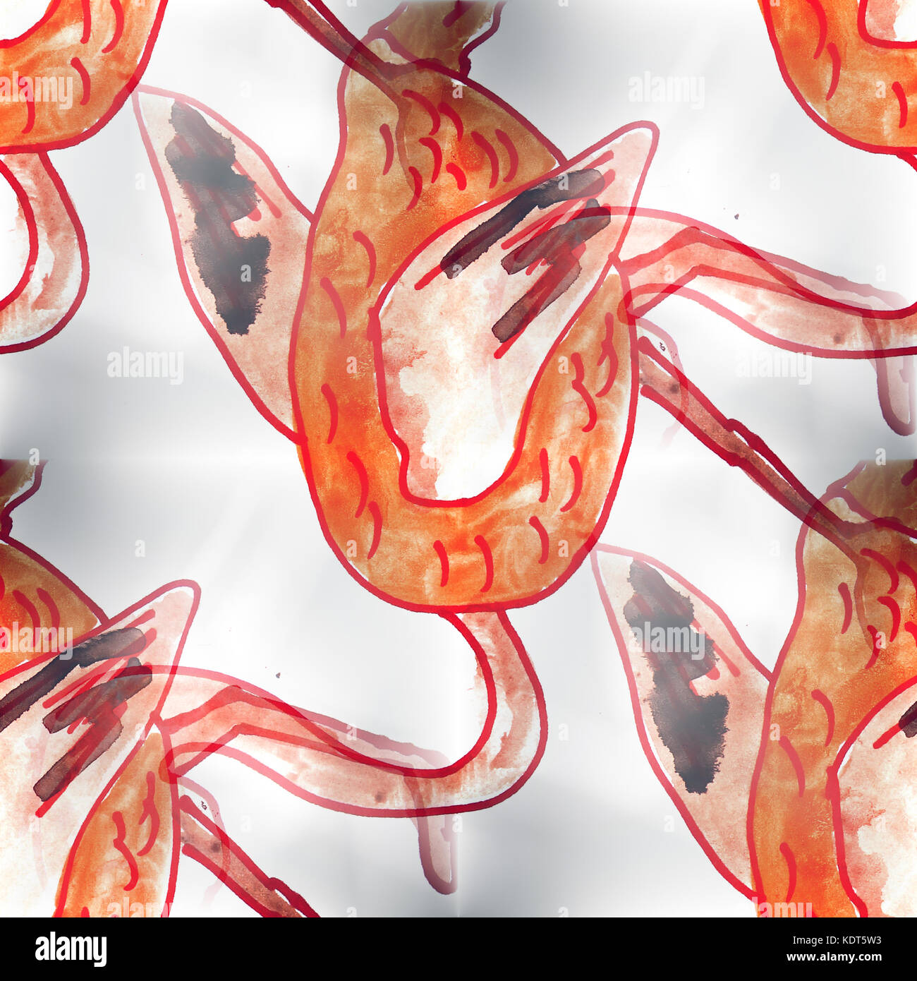 Mural background seamless pattern duckling background texture w Stock ...