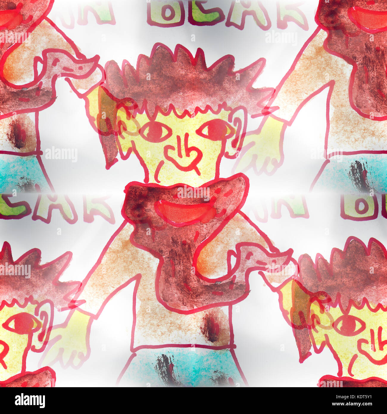Mural background seamless pattern man, beard background texture Stock ...