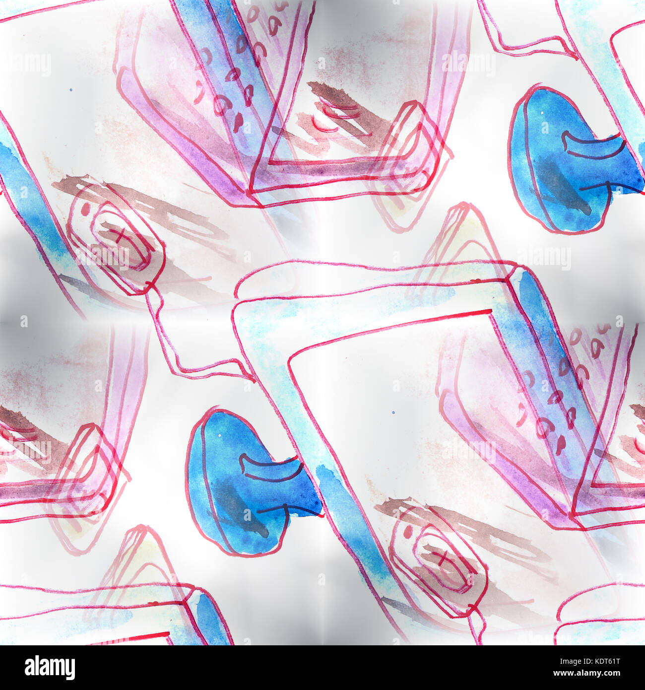 Mural background seamless monitor pattern background texture wal Stock ...