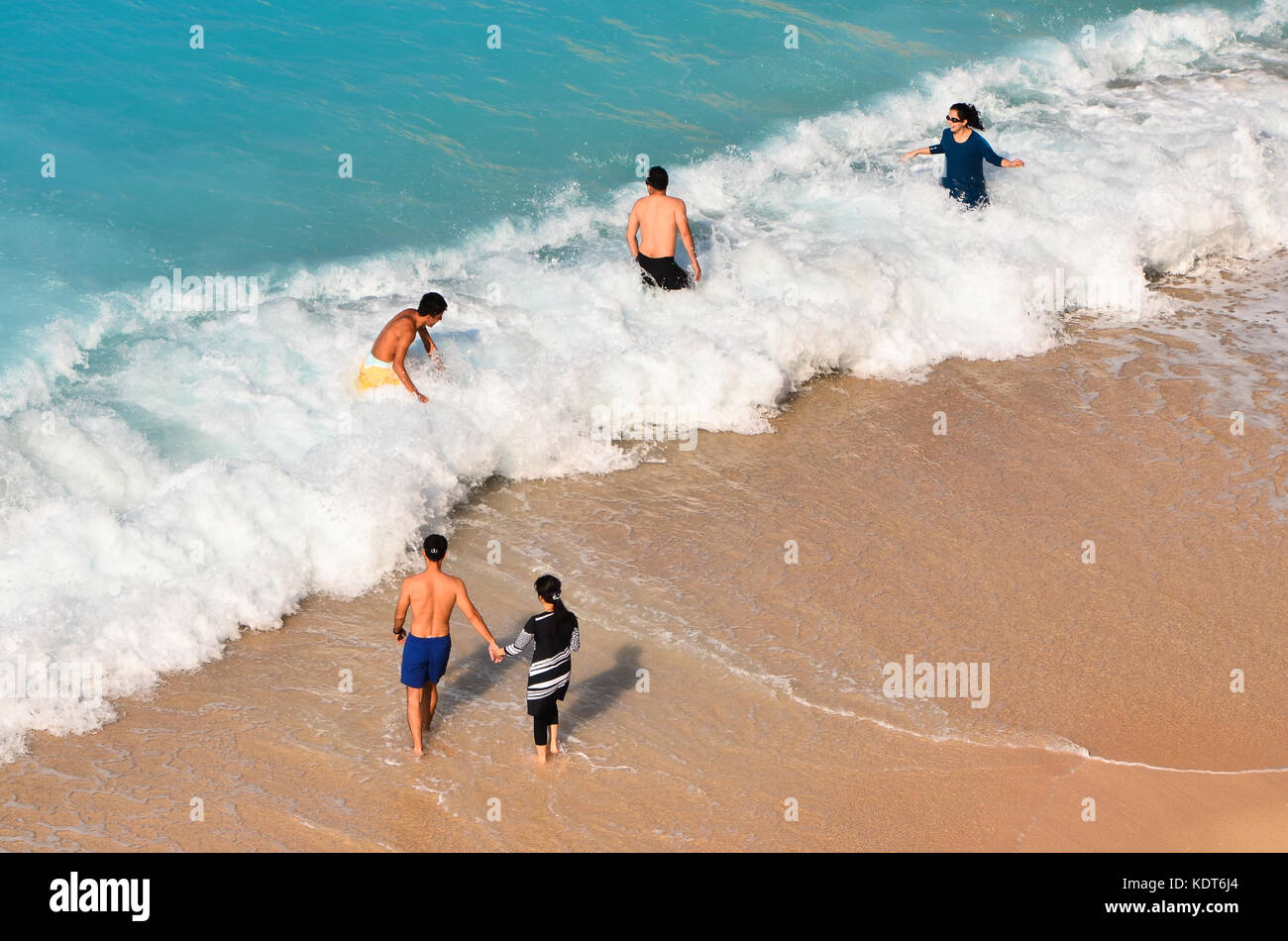 Couple Turkey Beach People Stock Photos & Couple Turkey Beach People ...