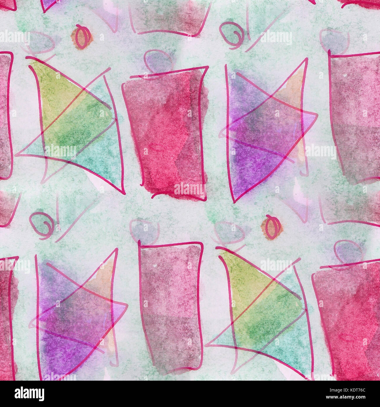 Abstract watercolour figures hi-res stock photography and images - Alamy