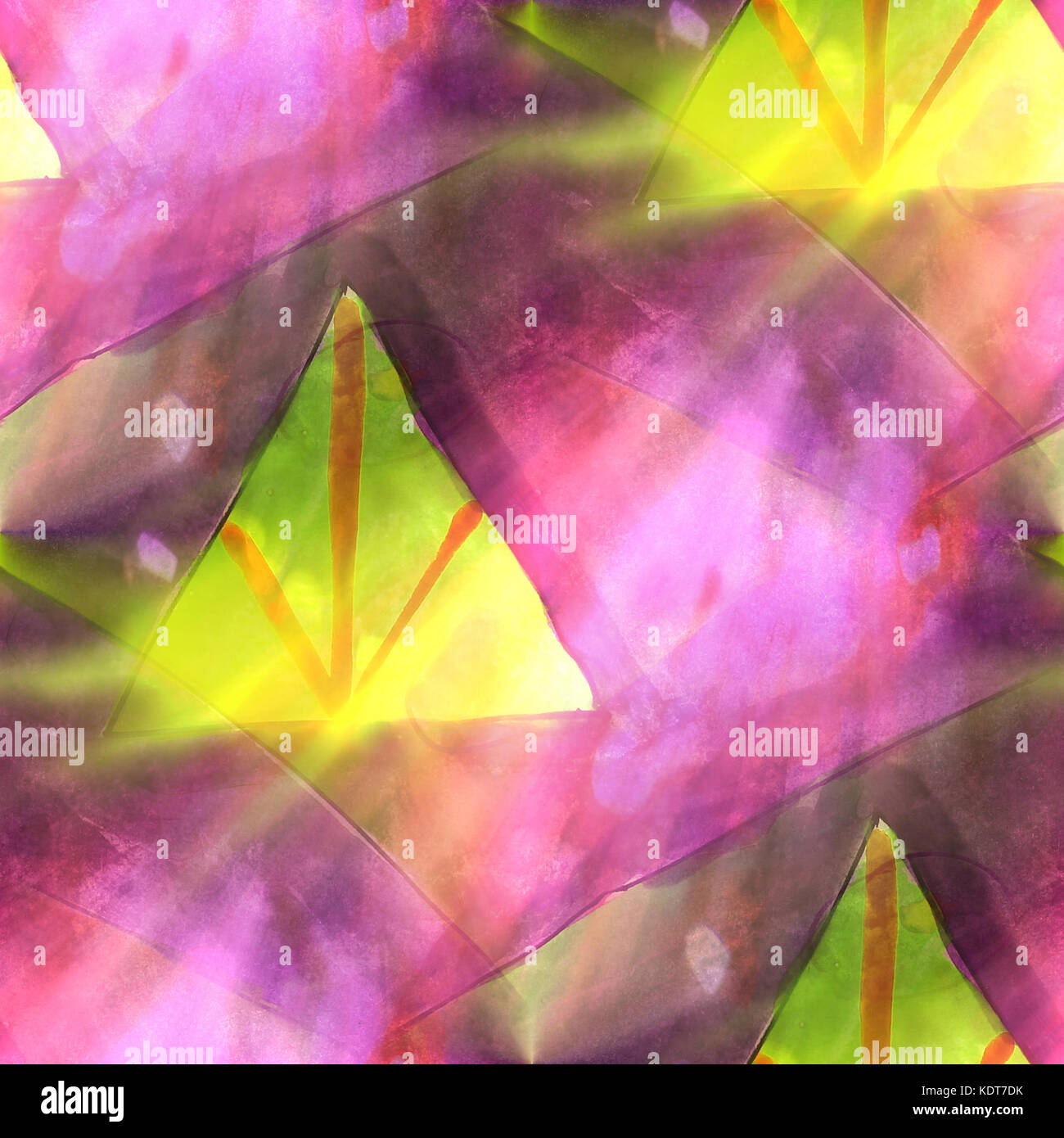 art light background pink, yellow, triangle barrel texture water Stock ...