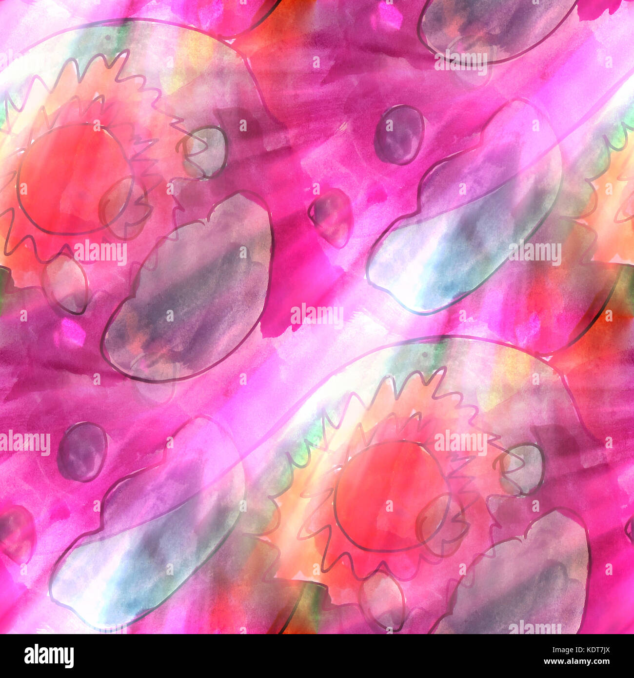 art pink, water, bacteria, microbes light background texture wat Stock ...
