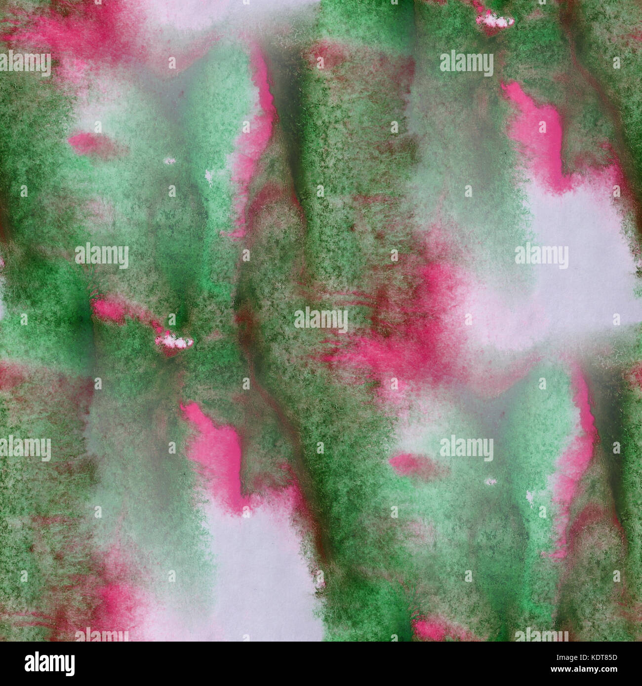 contemporary art seamless pink, green texture watercolor unusu Stock ...