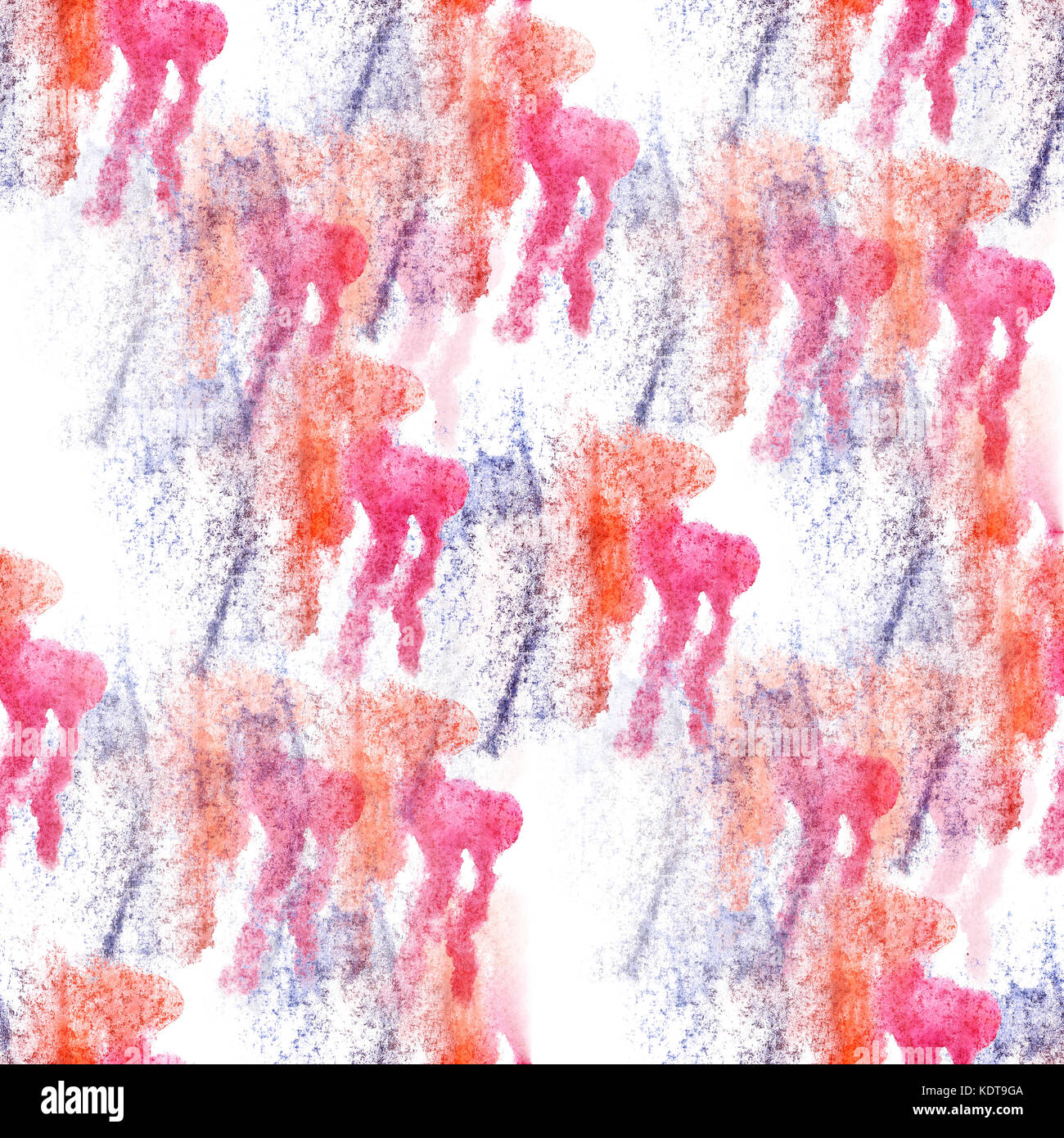 artist red, blue, orange seamless watercolor wallpaper texture Stock ...