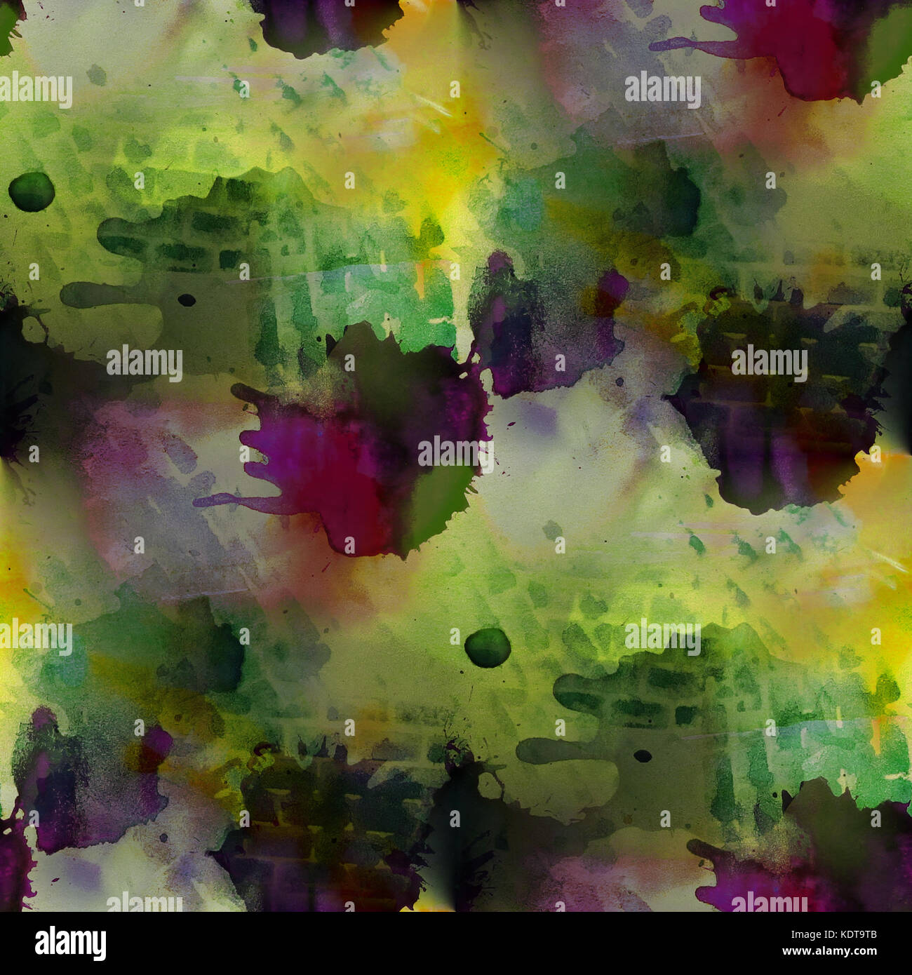Abstract cherry watercolor hand hi-res stock photography and images - Alamy