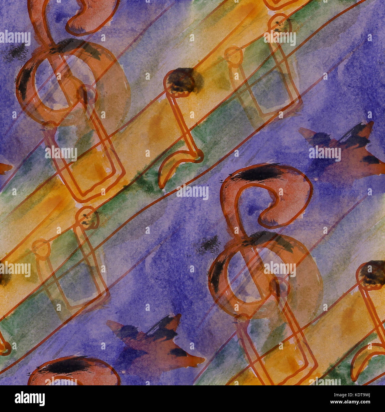 creation blue, yellow contemporary avant-garde art background se Stock ...
