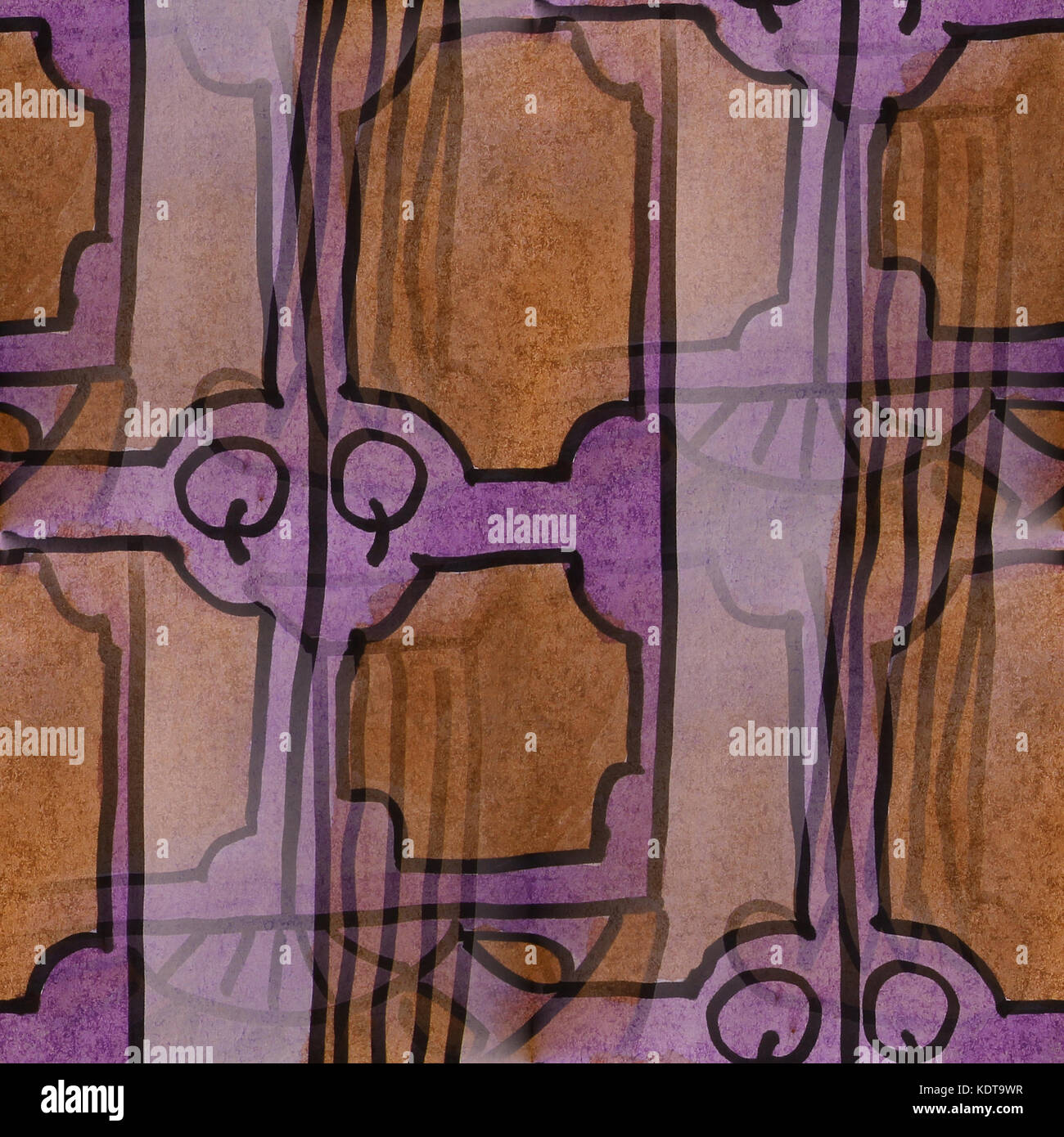 creation brown contemporary avant-garde art background seamless Stock ...