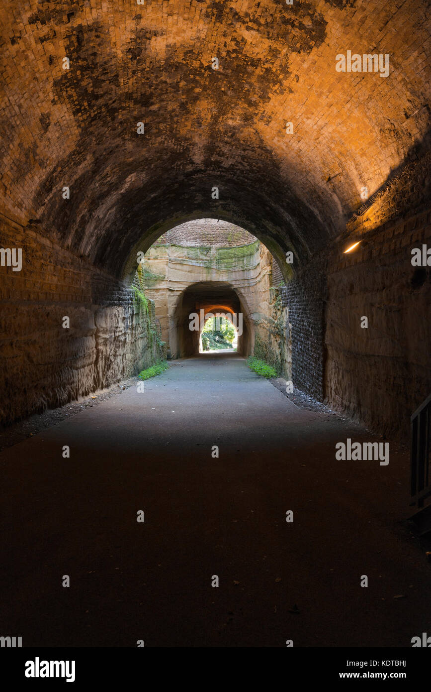 The Park Tunnel, Nottingham viewed from road level Stock Photo - Alamy
