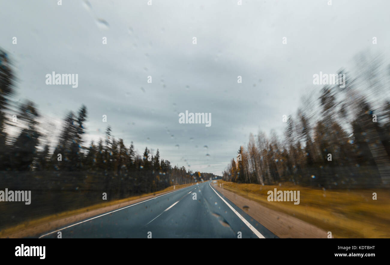 View from windscreen hi-res stock photography and images - Alamy
