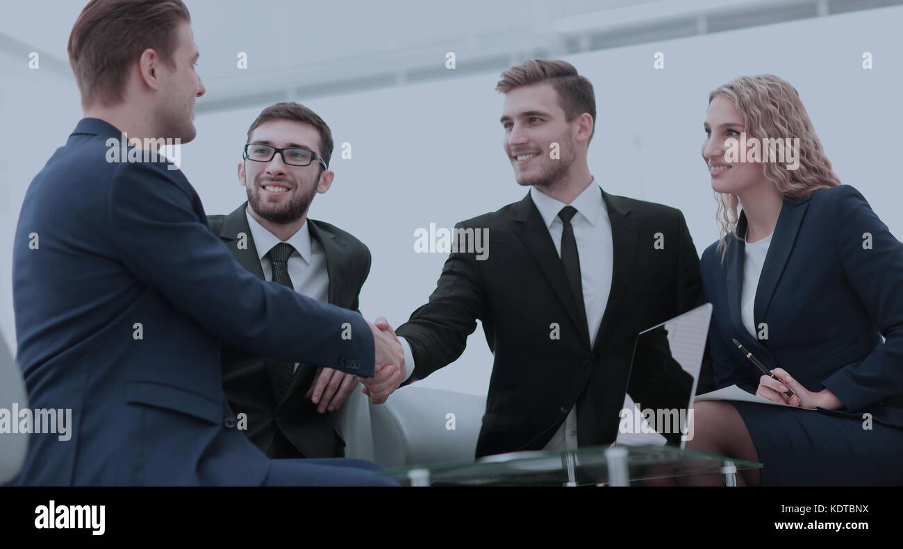 Concept of reliability of partnership and cooperation. business Stock ...