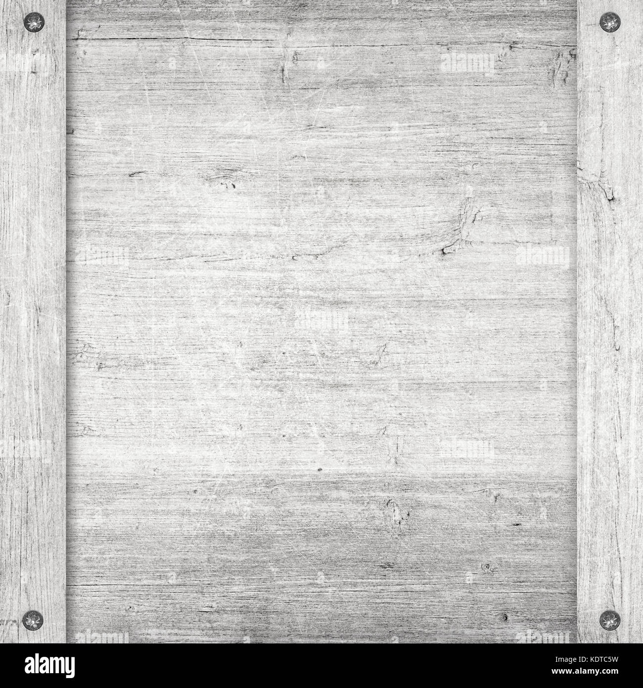 Side of white wooden crate, box, or frame with screws Stock Photo - Alamy