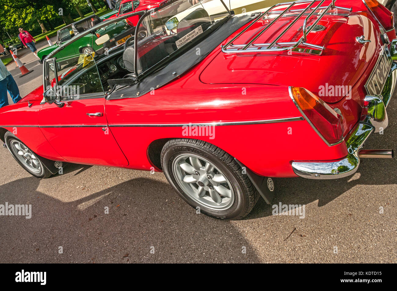 Red MGB Roadster, Hull, East Yorkshire, England, 11th June 2017 ...