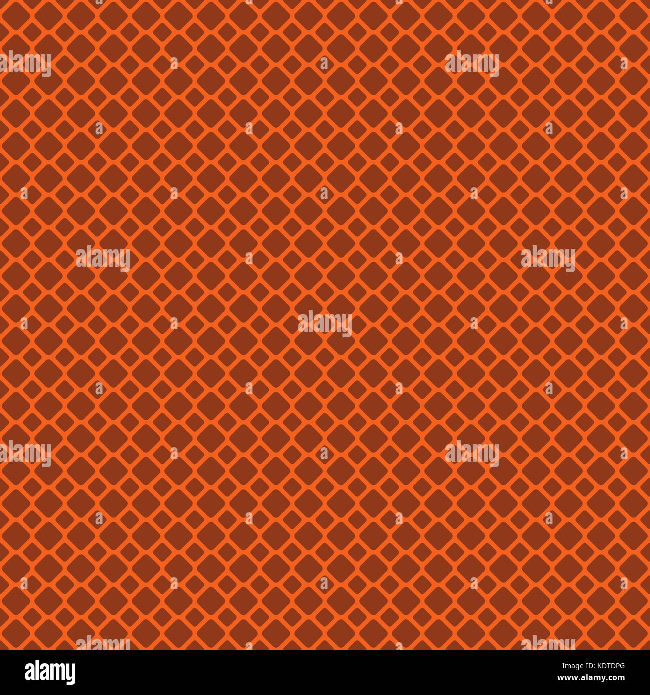 Brown and orange abstract grid pattern design - vector background Stock ...
