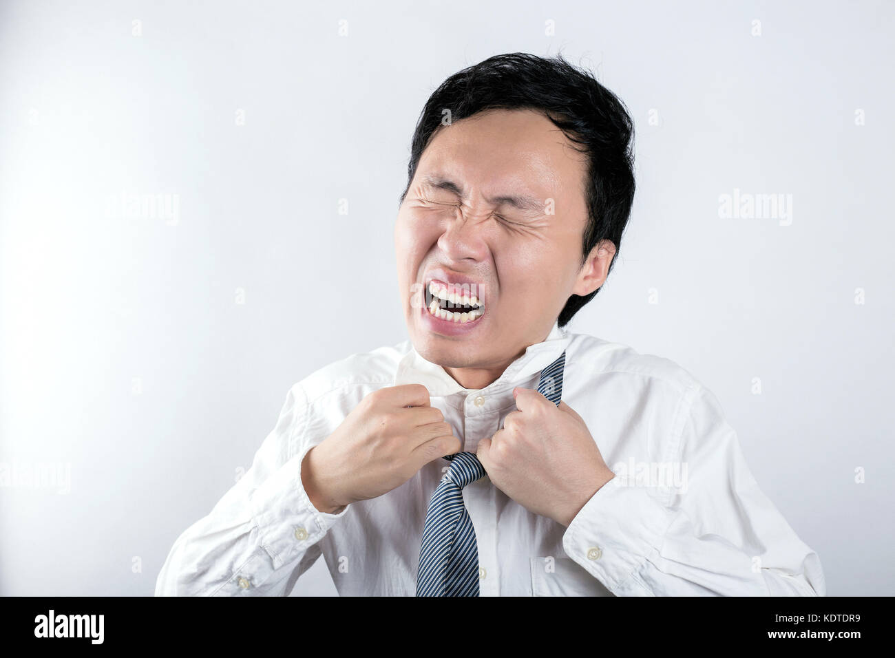 Business man is mad Stock Photo - Alamy