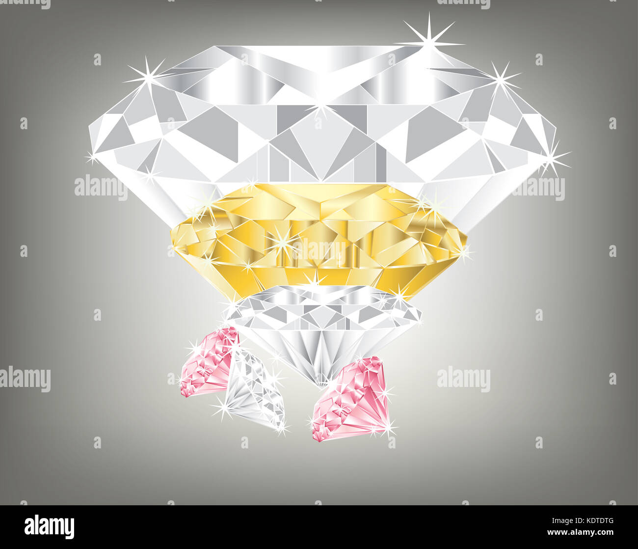 Gemstones on light color background Stock Photo - Alamy