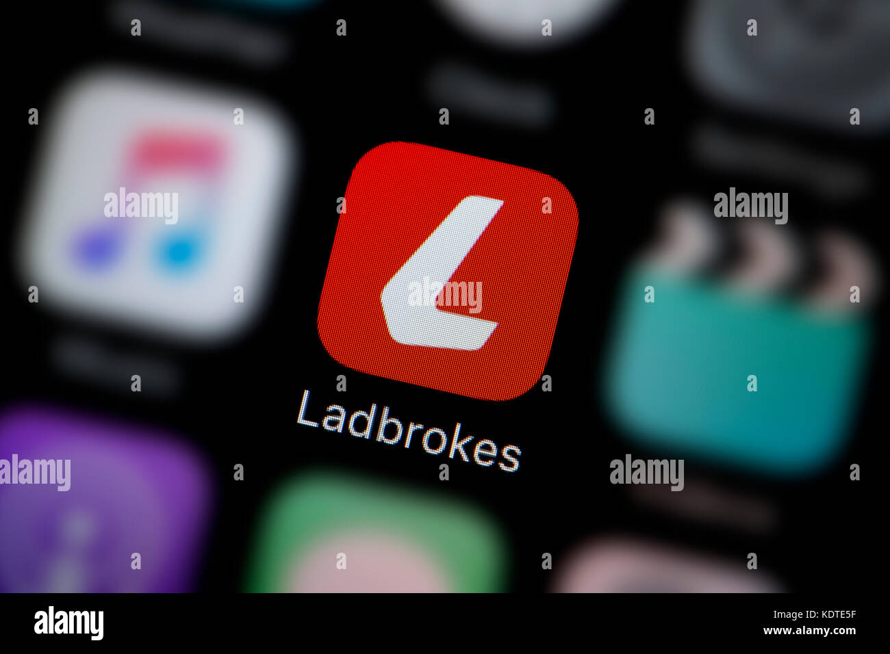 Ladbrokes logo hi-res stock photography and images - Alamy