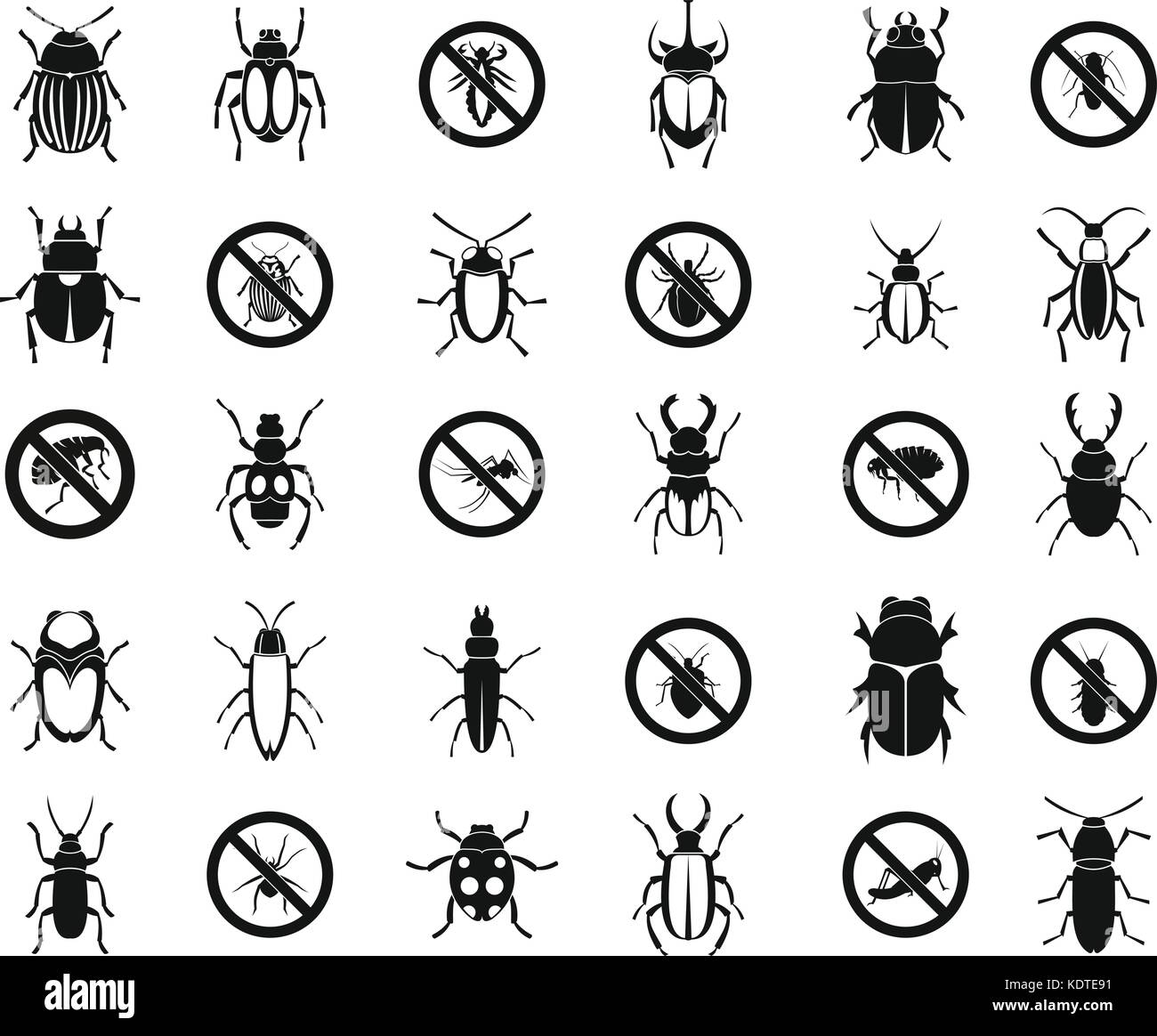 Bugs icon set, simple style Stock Vector Image & Art - Alamy Bugs icon set, simple style Stock Vector Image & Art - Alamy