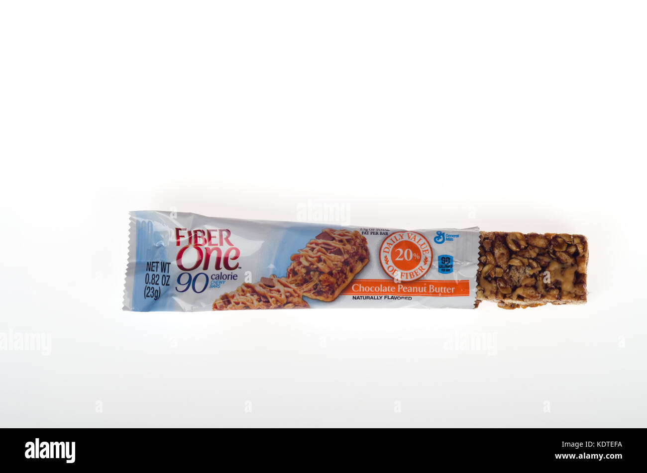 General Mills Fiber One chocolate peanut butter chewy snack bar with ...