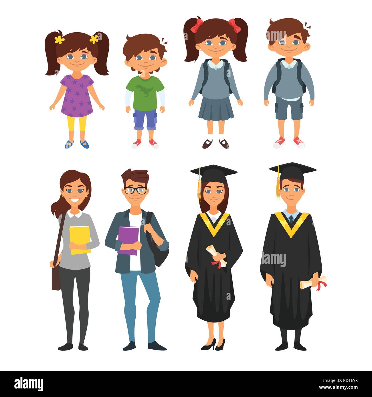 Student study phone class Cut Out Stock Images & Pictures - Alamy