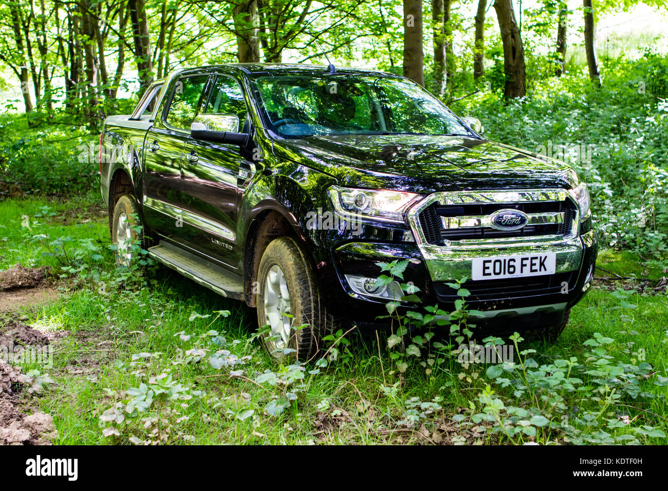 UK Spec Ford Ranger Stock Photo - Alamy
