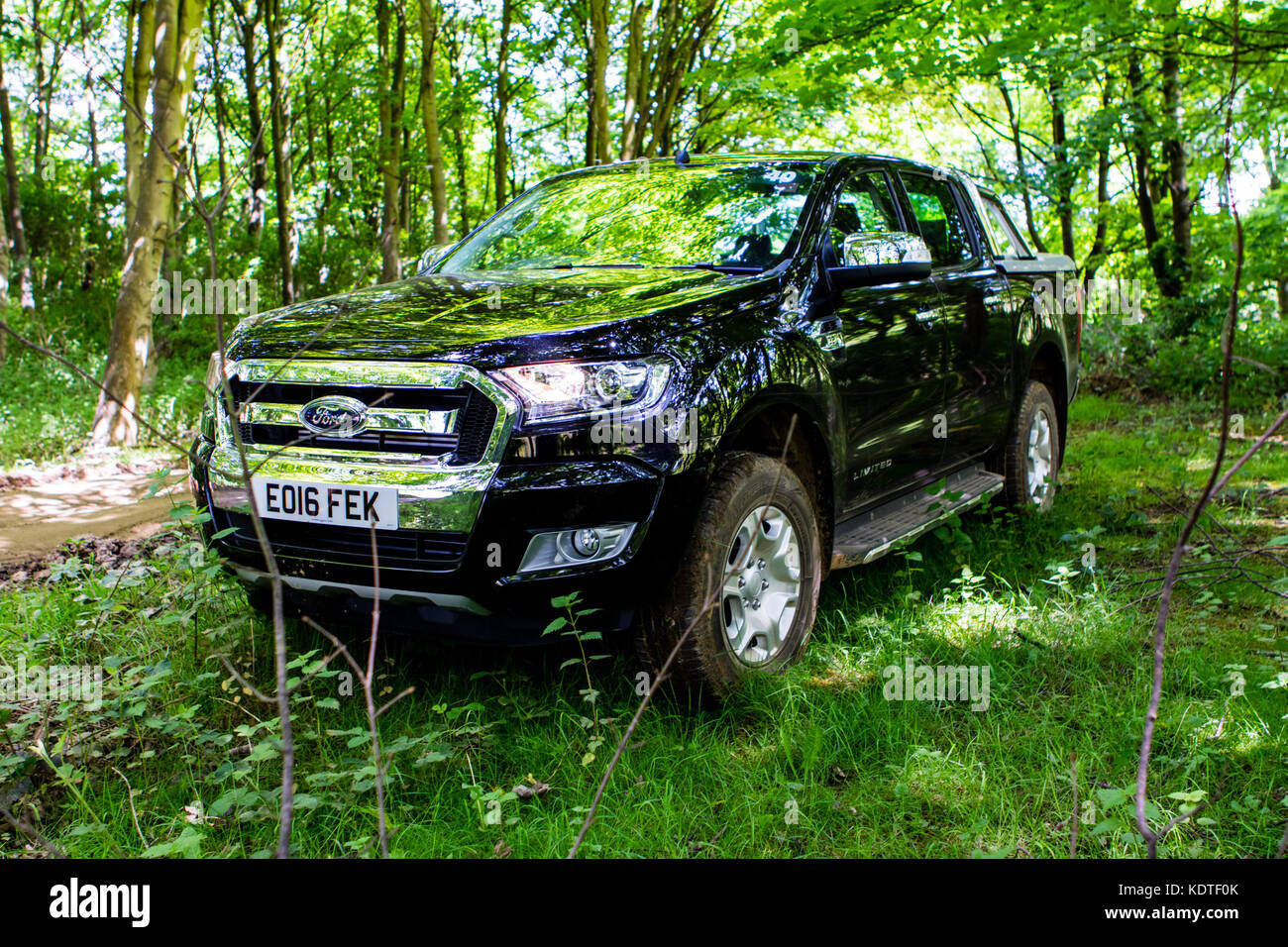 UK Spec Ford Ranger Stock Photo - Alamy