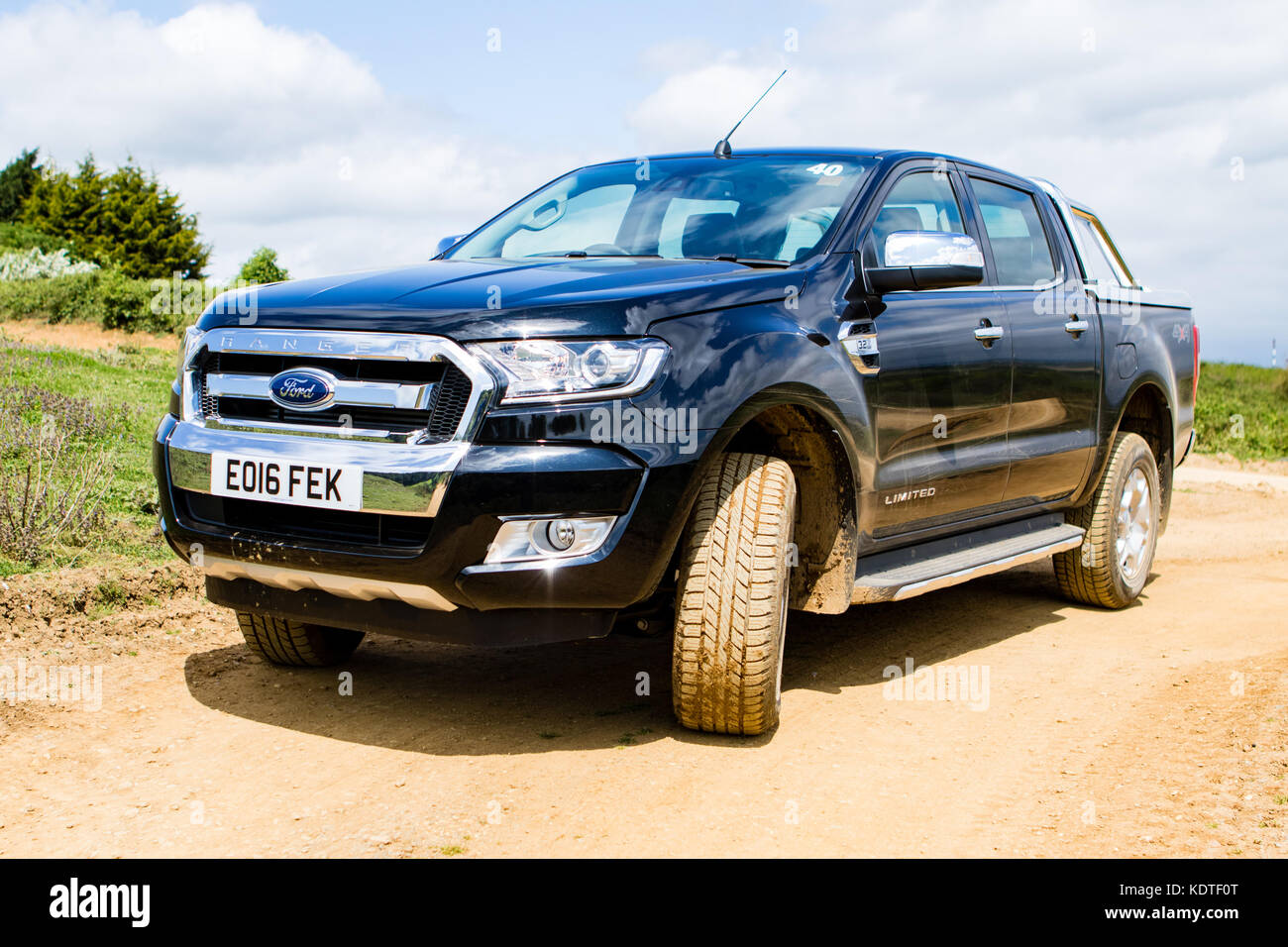 UK Spec Ford Ranger Stock Photo - Alamy