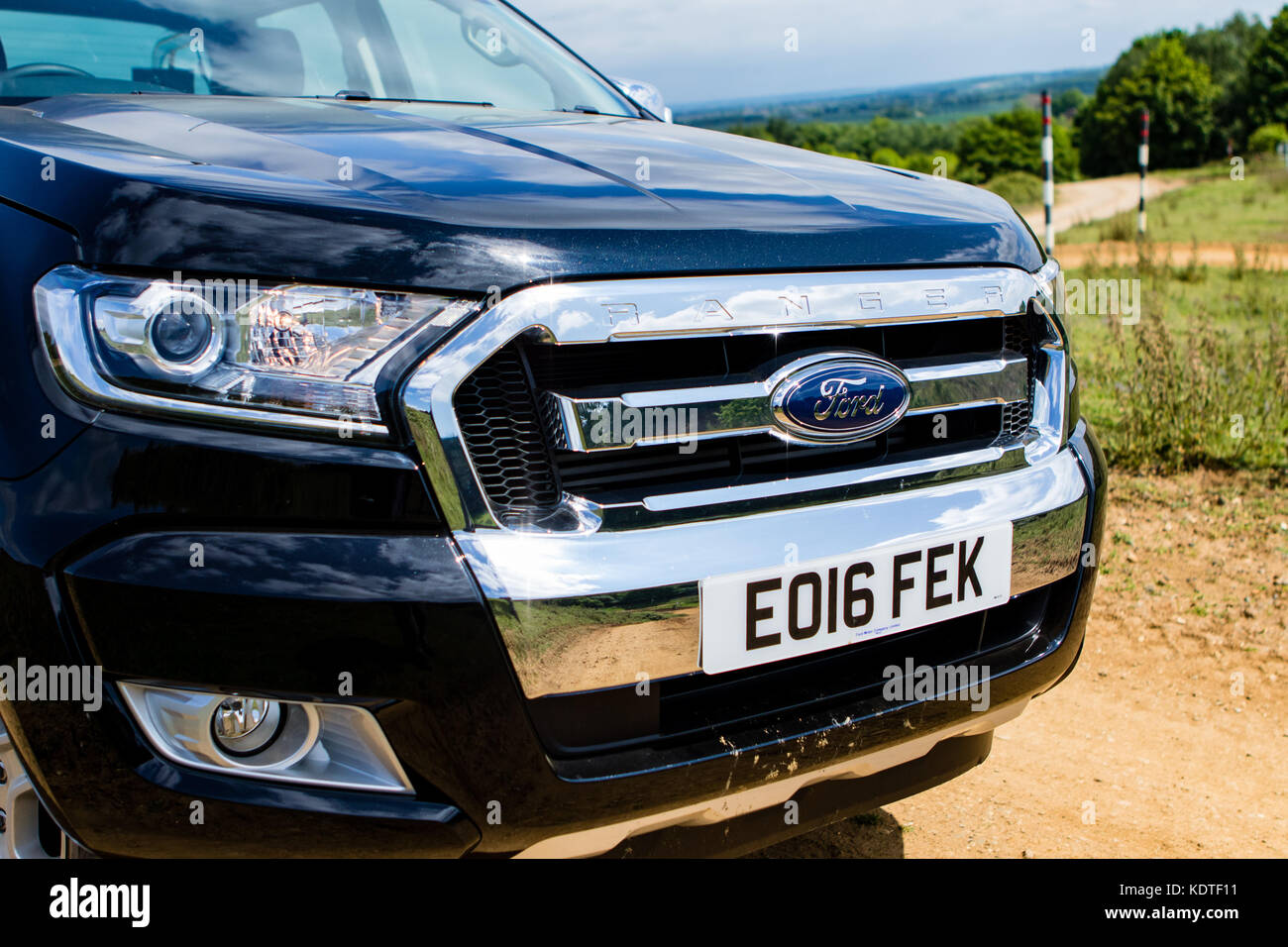 UK Spec Ford Ranger Stock Photo - Alamy