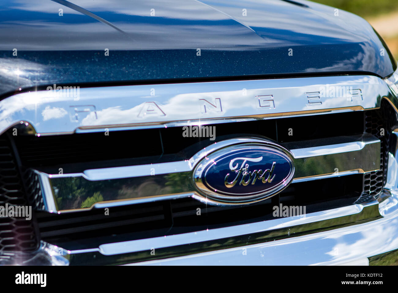 UK Spec Ford Ranger Stock Photo - Alamy